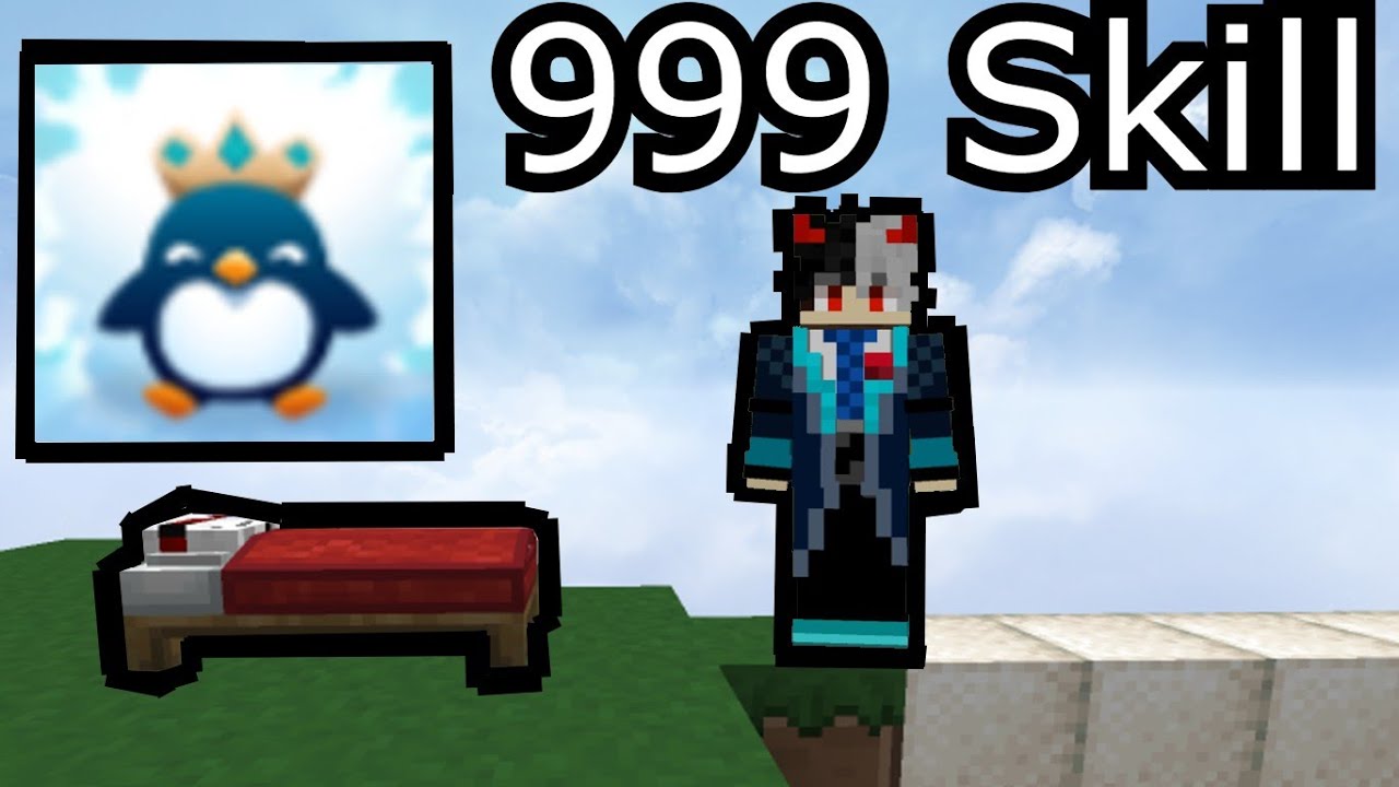 When You Get 999 Skill In Bedwars, Minecraft - YouTube