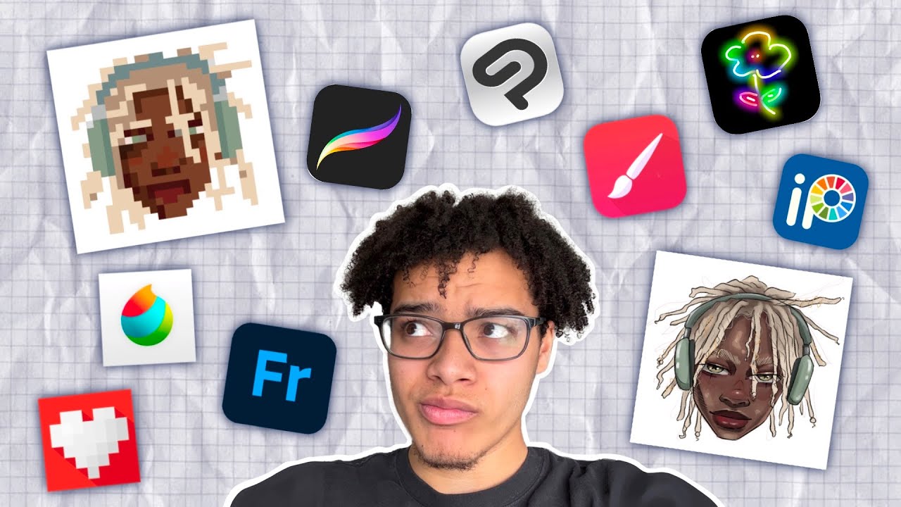 Drawing The Same Drawing on TEN Different Apps (which is the best ...