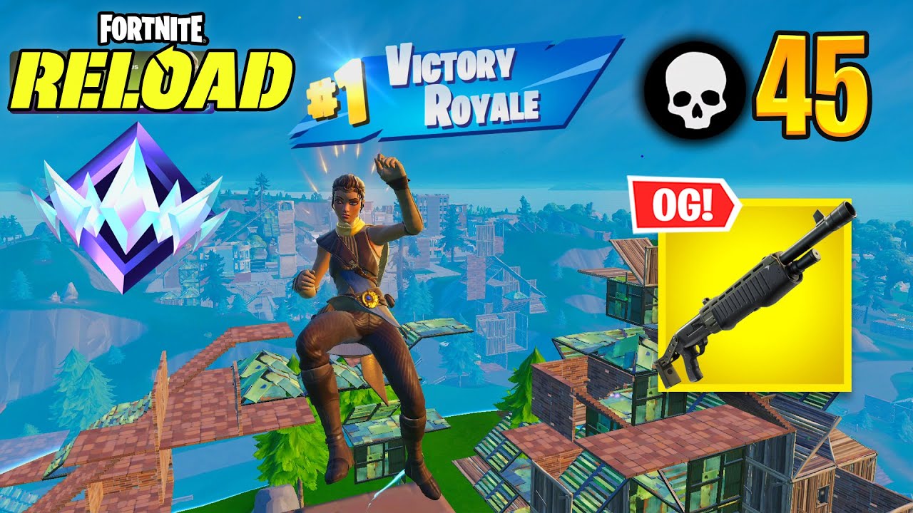 Fortnite Reload | High Kill Solo Ranked Win Full Gameplay (Keyboard ...