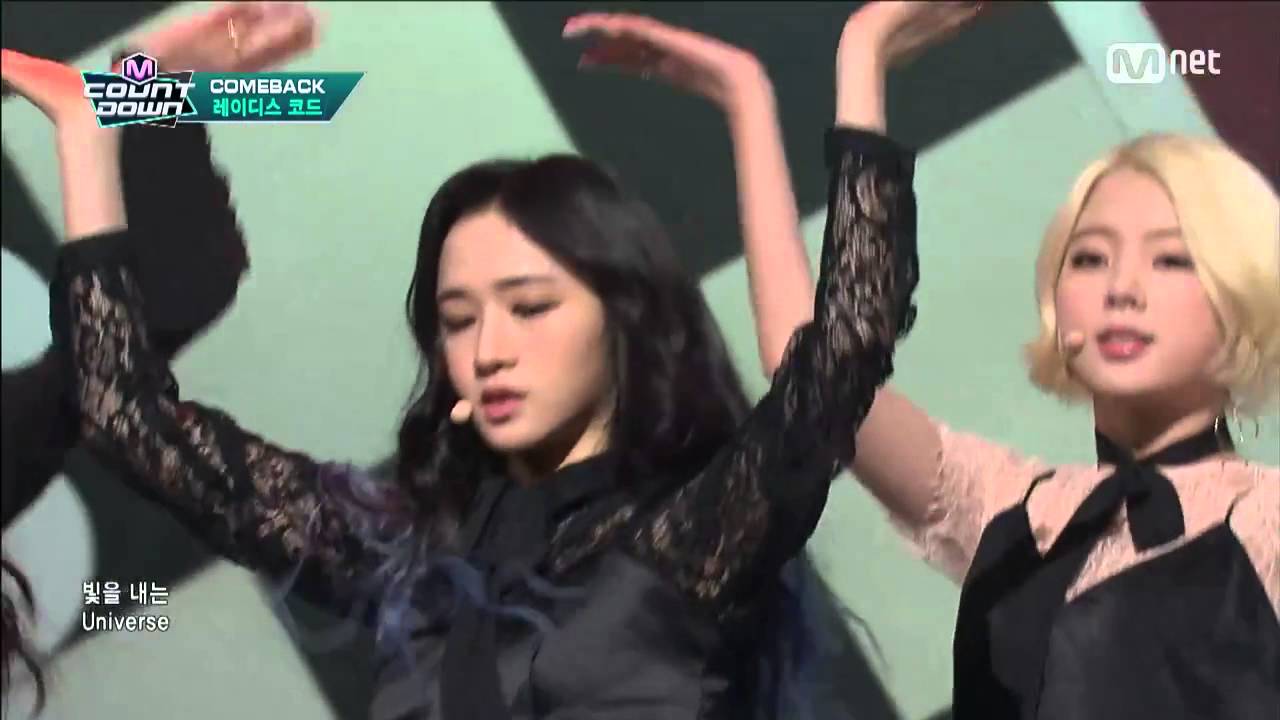 LADIES CODE「Galaxy」（2016年2月25日放送「M COUNTDOWN」） - YouTube