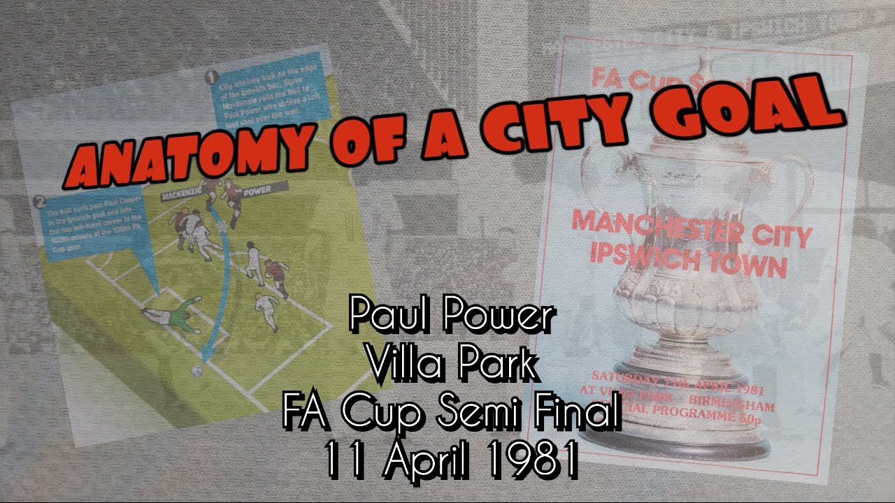 MAN CITY HISTORY: PAUL POWER "ANATOMY OF A CITY GOAL" VILLA PARK 11 ...