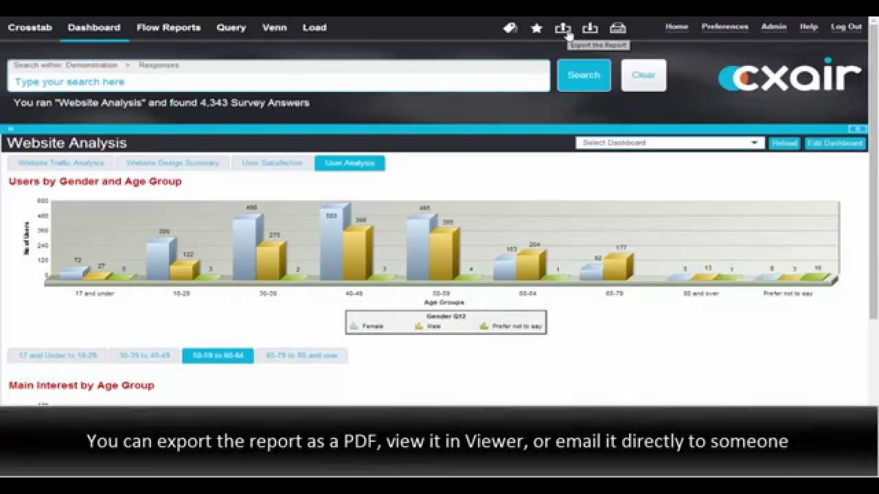 How to create a dashboard in CXAIR - YouTube