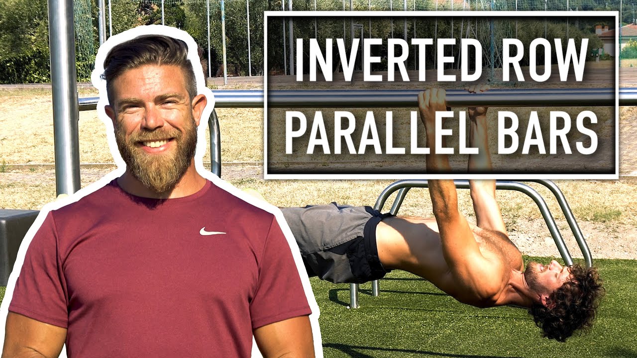 Tutorial dell'esercizio: Inverted Row Parallel Bars - YouTube