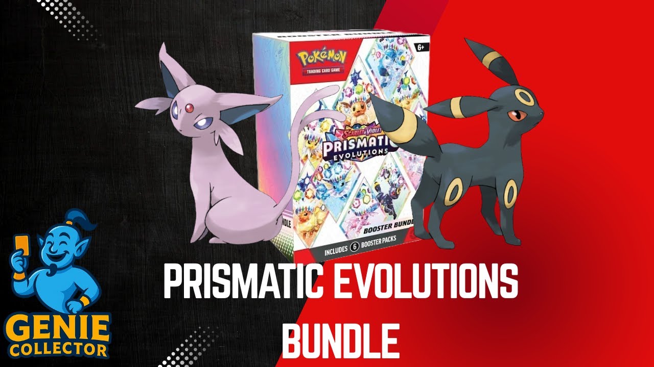 Ready, set, rip! Prismatic Evolutions Bundle Box 2 - YouTube