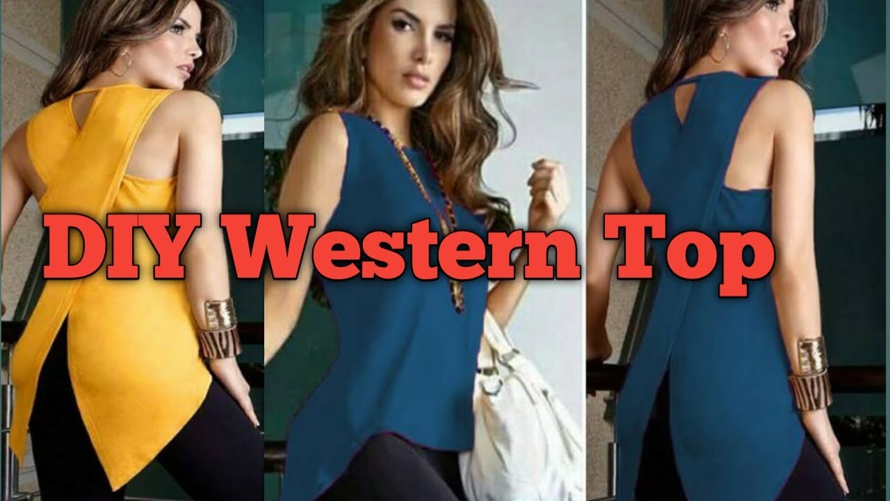 Western Top cutting and stitching - YouTube