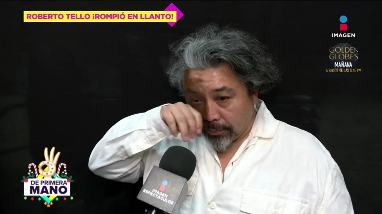 ¡Roberto Tello rompió en llanto por NO poder estar con su mamá cuando ...