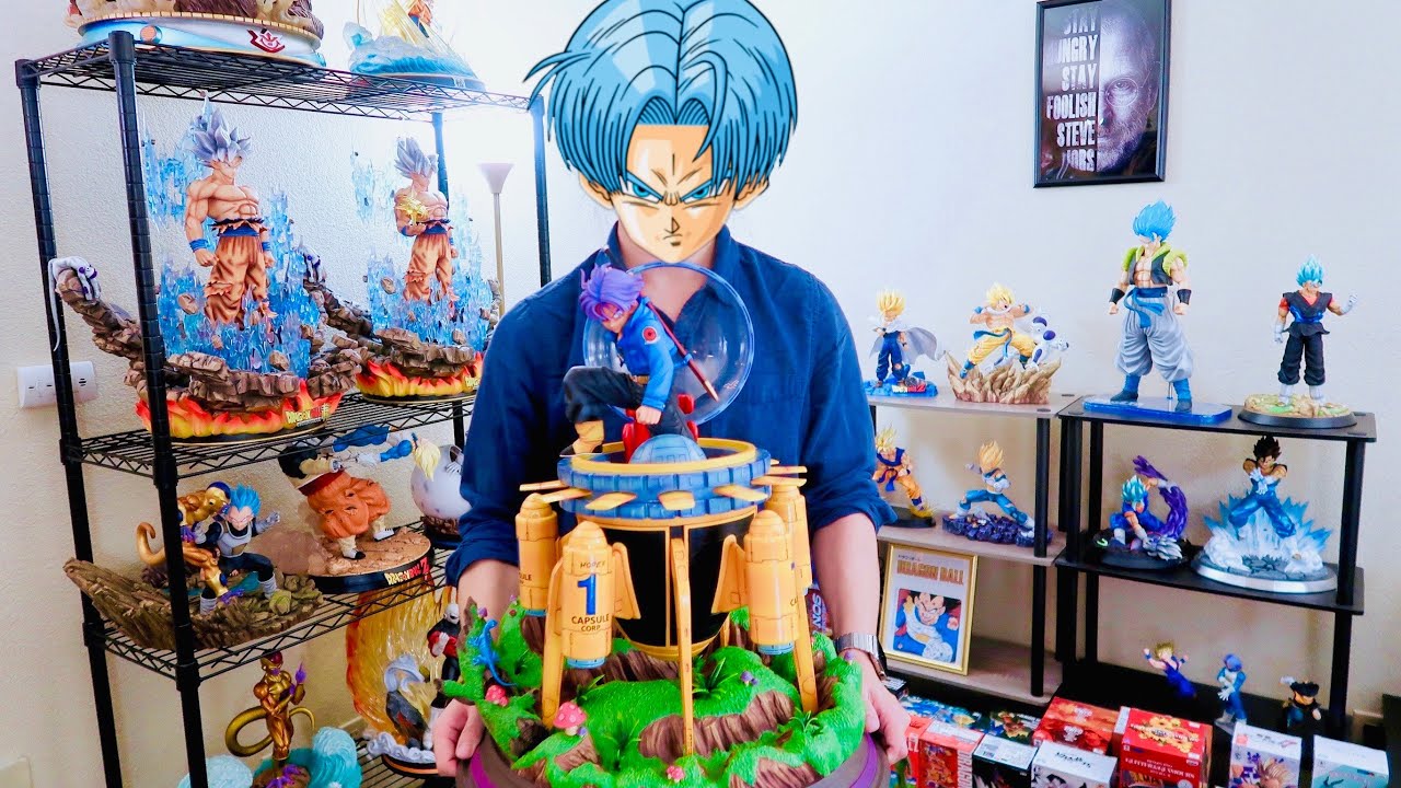 If only I have a time machine.. UNBOXING Trunks Arrival Resin Statue ...