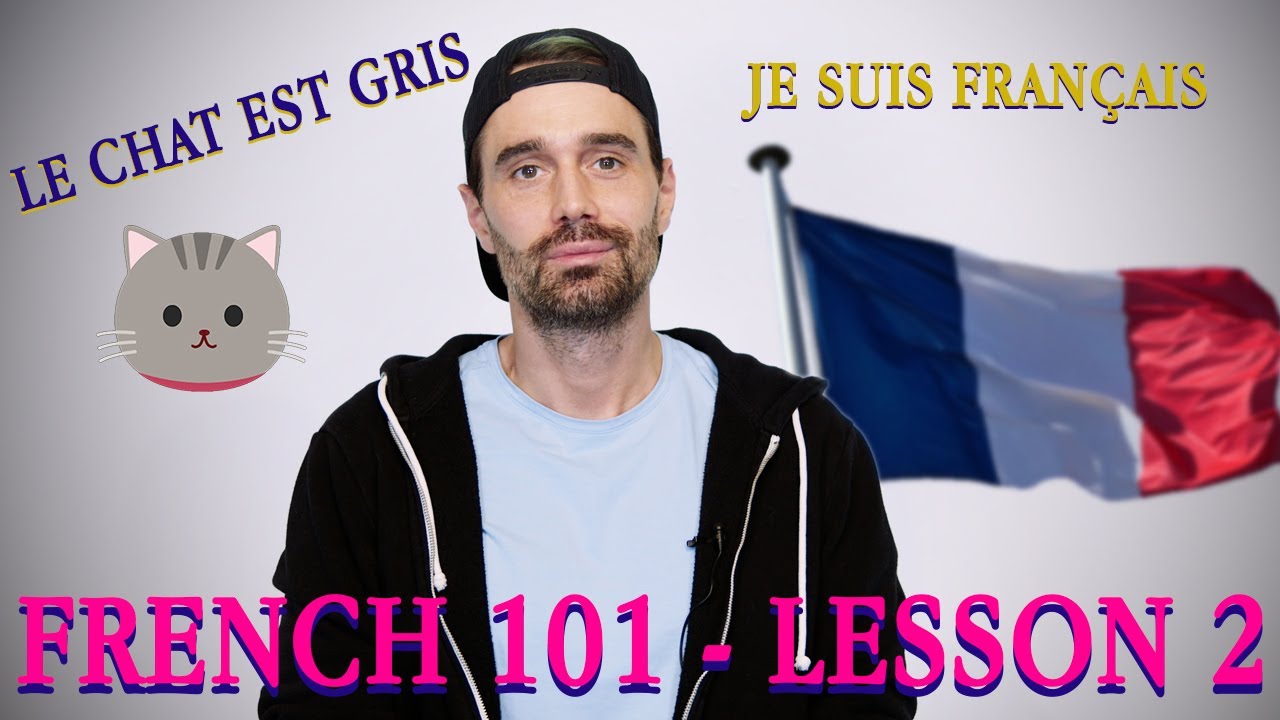 Beginner French - 02 (Definite Articles, The 1st group verb AIMER ...