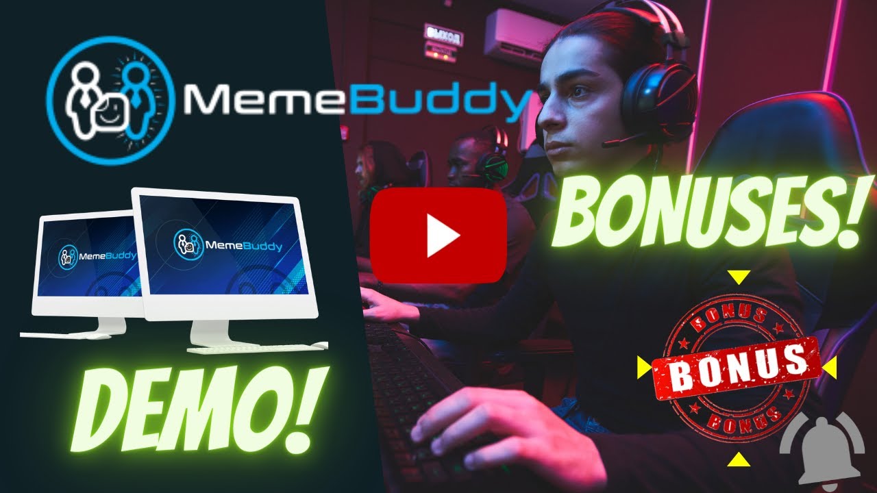 Meme Buddy Demo Bonus 💰💰 Meme Buddy Bonus - YouTube