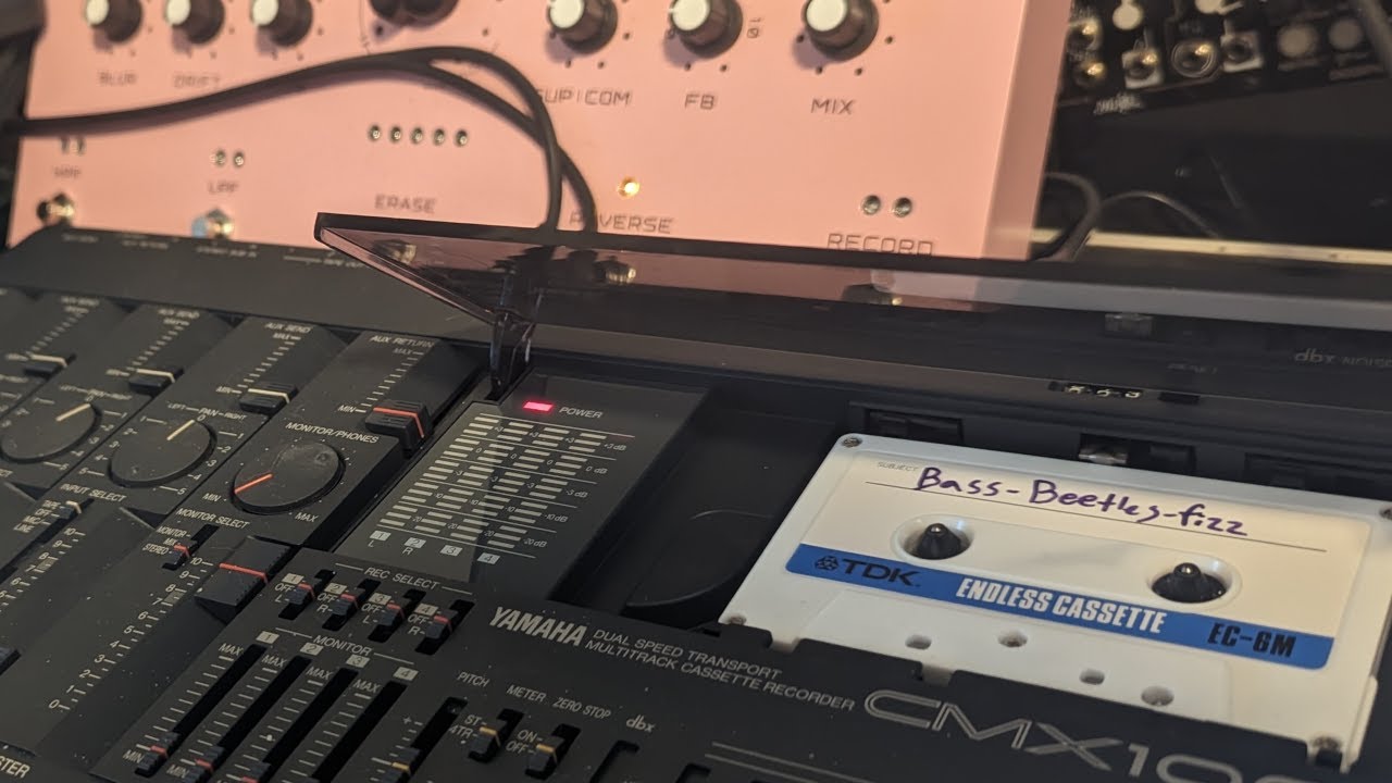 Cassette Loop Soundscape, 4 Tracks with Soma Cosmos, Bass and Field Recordings - YouTube