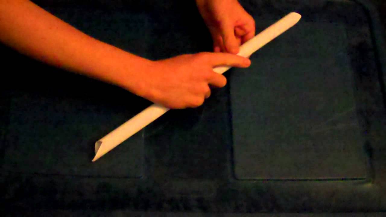 How to make a paper drumstick! - YouTube