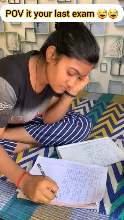it your last exam 🤣🤣😅😜#shorts #funny #comedy #ytshorts #shortsfeed #janvinamdev29 - YouTube