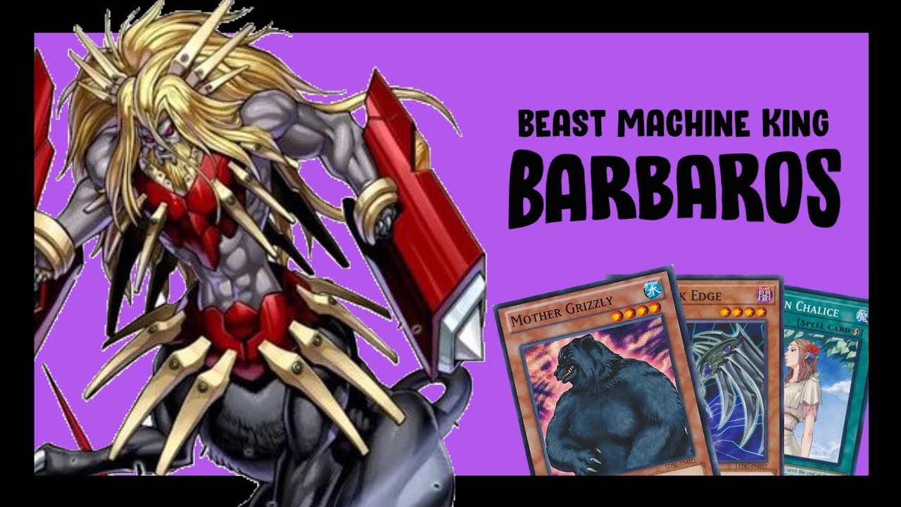 Beast Machine King Barbaros Ur! Turboing out the new card from Duel ...