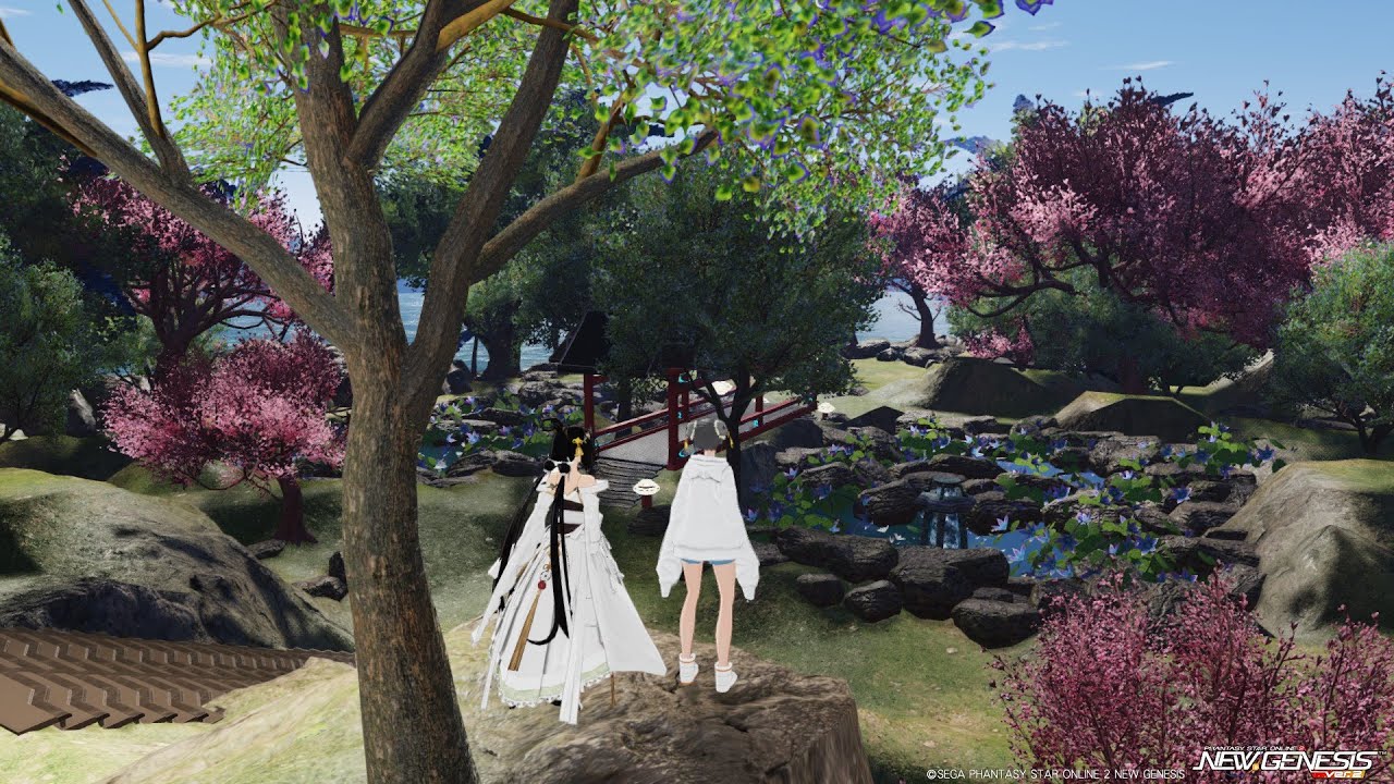 PSO2:NGS - Working on my shrine in creative space Part 2(Short vid ...