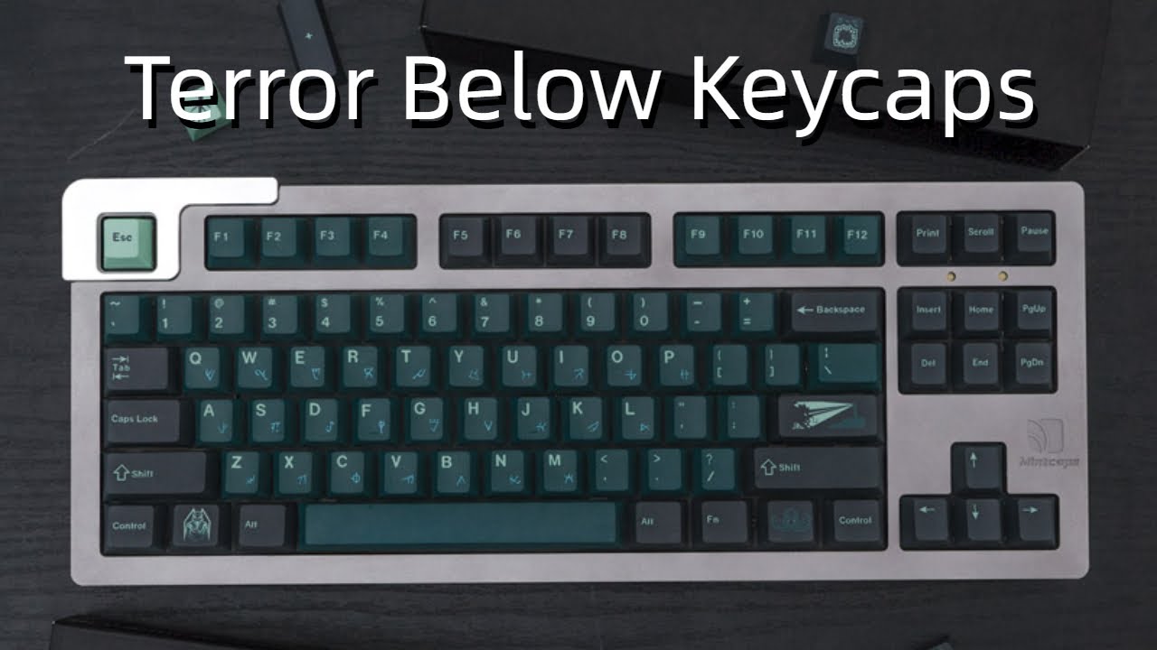 #shorts PBT Terror Below Keycaps - YouTube