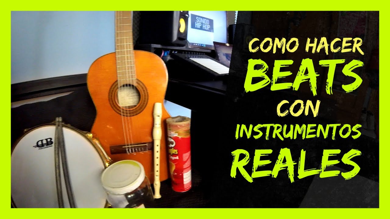 COMO HACER BEATS CON INSTRUMENTOS REALES | Tutorial en Ableton Live ...