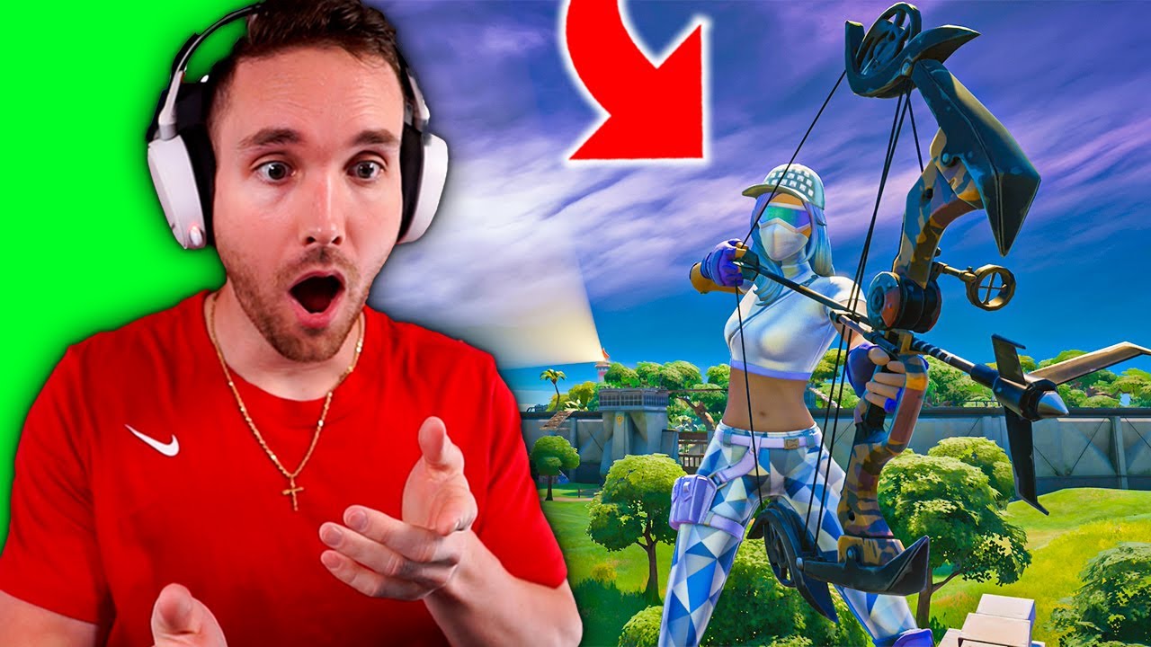 The *NEW* Grappler Bow in Fortnite!! (Grappler Bow Gameplay) - YouTube