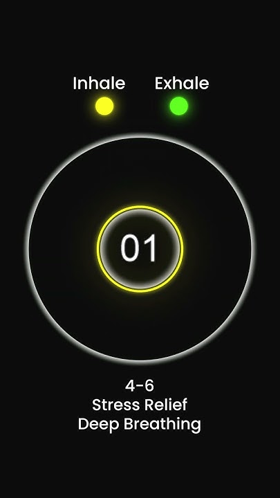 4-6 Breathing Technique for Deep Stress Relief 🌬️ #shorts #ytshorts ...