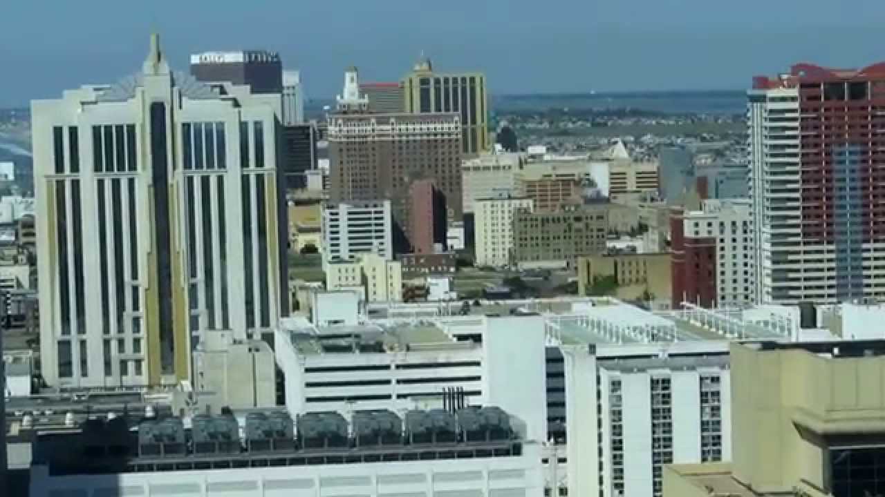 Atlantic City Skyline Panorama from now-closed Revel Casino - YouTube