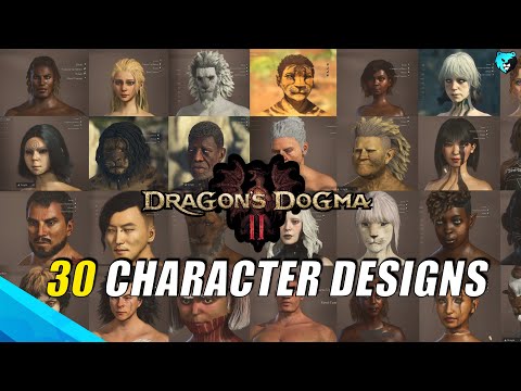 DrybearGamers: 30 Character Designs Lookbook w/ SLIDERS for Dragon's ...