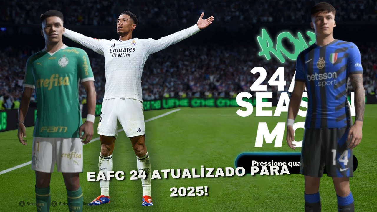 TRANSFORME SEU EAFC 24 NO FC 25 COM ESSES MODS! FIFERS REALISM MOD ...