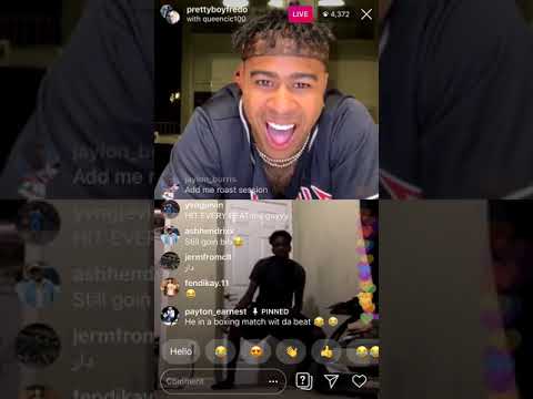 Prettyboyfredo Instagram live talent show