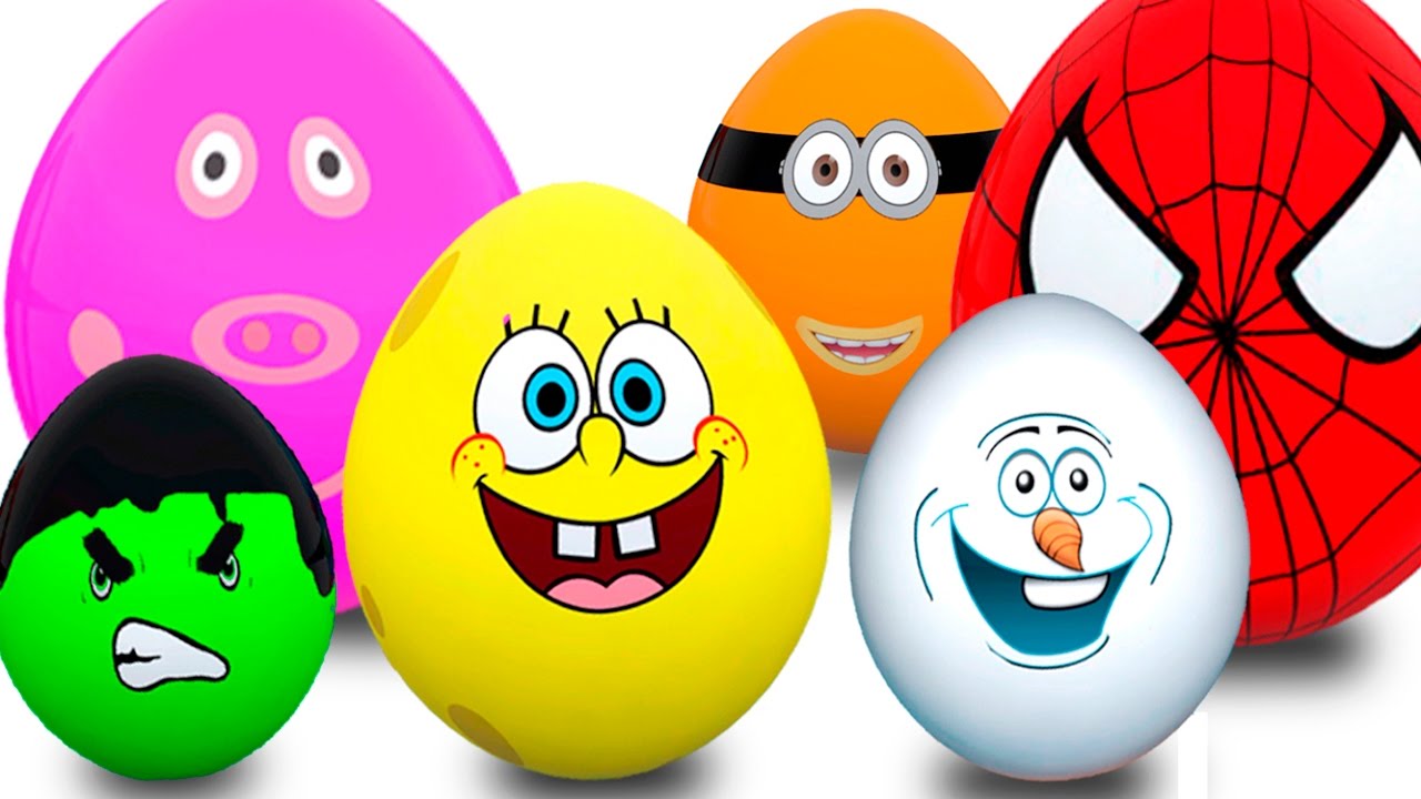 DibusYmas Learn Colors with Surprise Eggs Learn Sizes with Surprise ...
