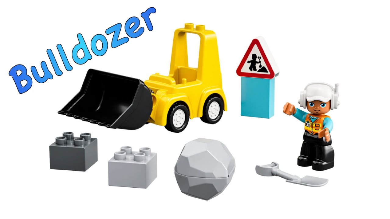 Bulldozer LEGO DUPLO 10930 - YouTube