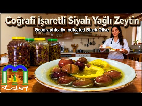#0158 Milas'ın Dünyaya Açılan Lezzeti; Coğrafi İşaretli Siyah Yağlı Zeytin @kmldere