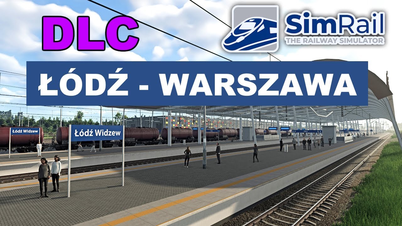 DLC Łódź - Warszawa w SimRail Czy warto Kupić ? Jaka Zawartość ? - YouTube