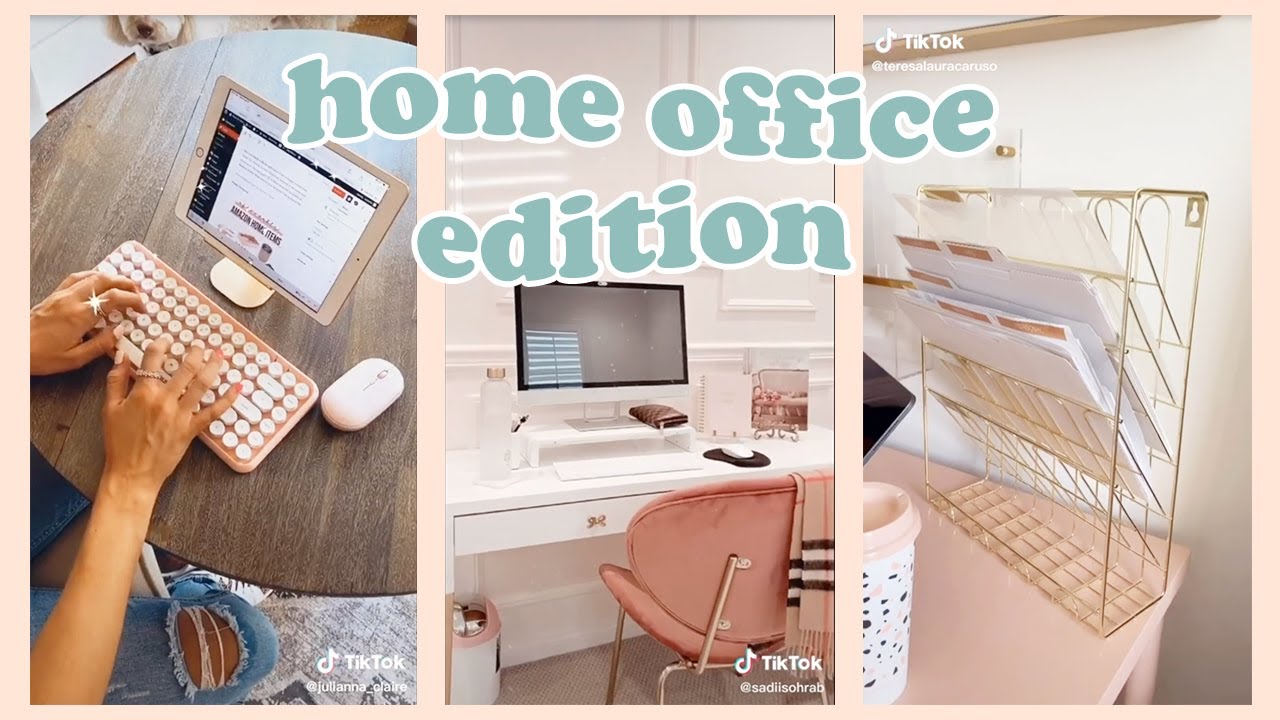 TIKTOK AMAZON FINDS + MUST HAVES 🖥🖱 Home Office Edition w/ Links - YouTube