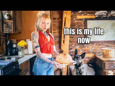 Living Alone in a Tiny House in the Mountains