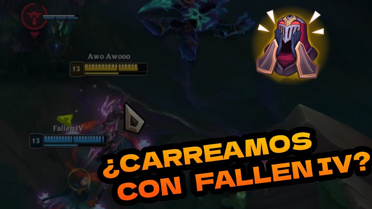ME ENCUENTRO A FALLEN IV EN UNA SOLO Q!! ¿CARREAMOS? LEAGUE OF LEGENDS ...