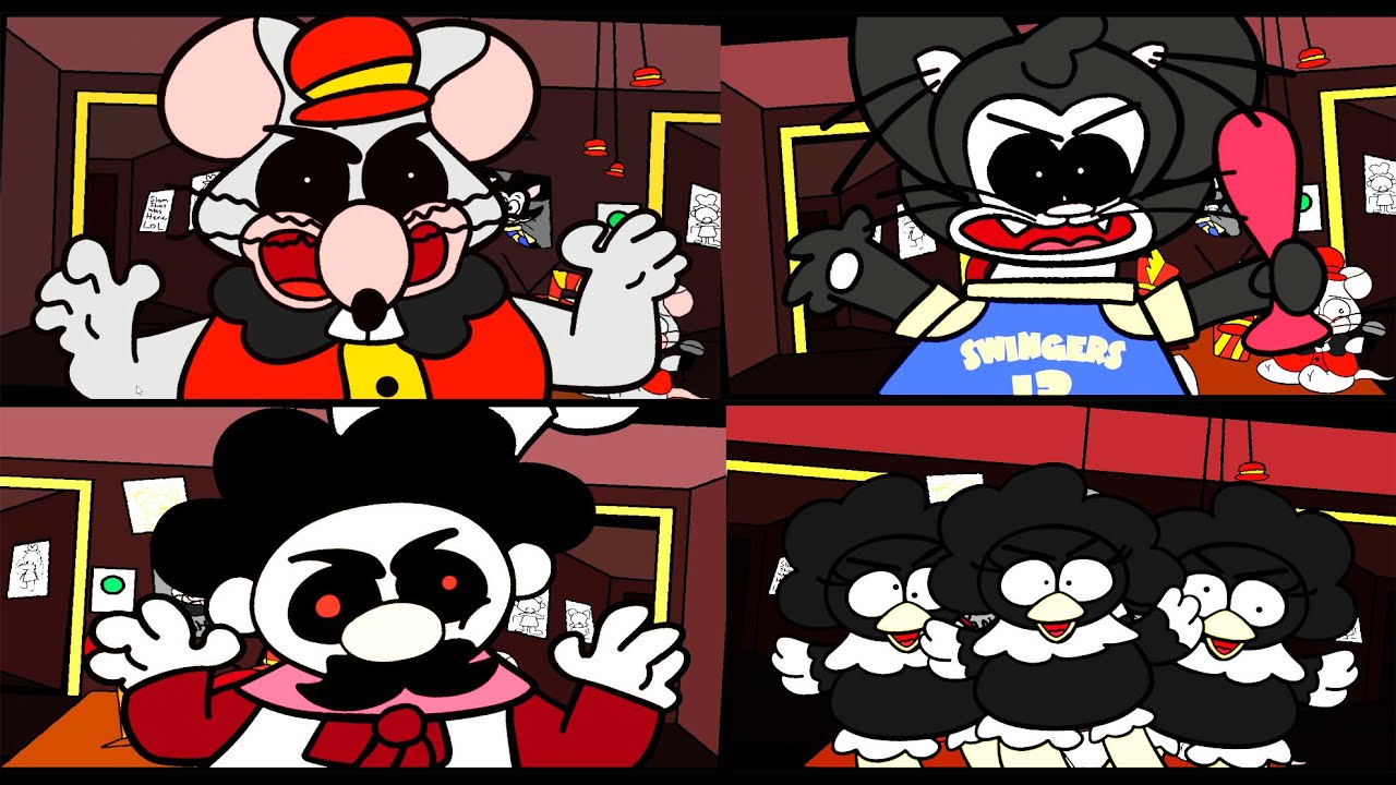 CHUCK E CHEESE'S: Pizza Time Horror - All Jumpscares - YouTube