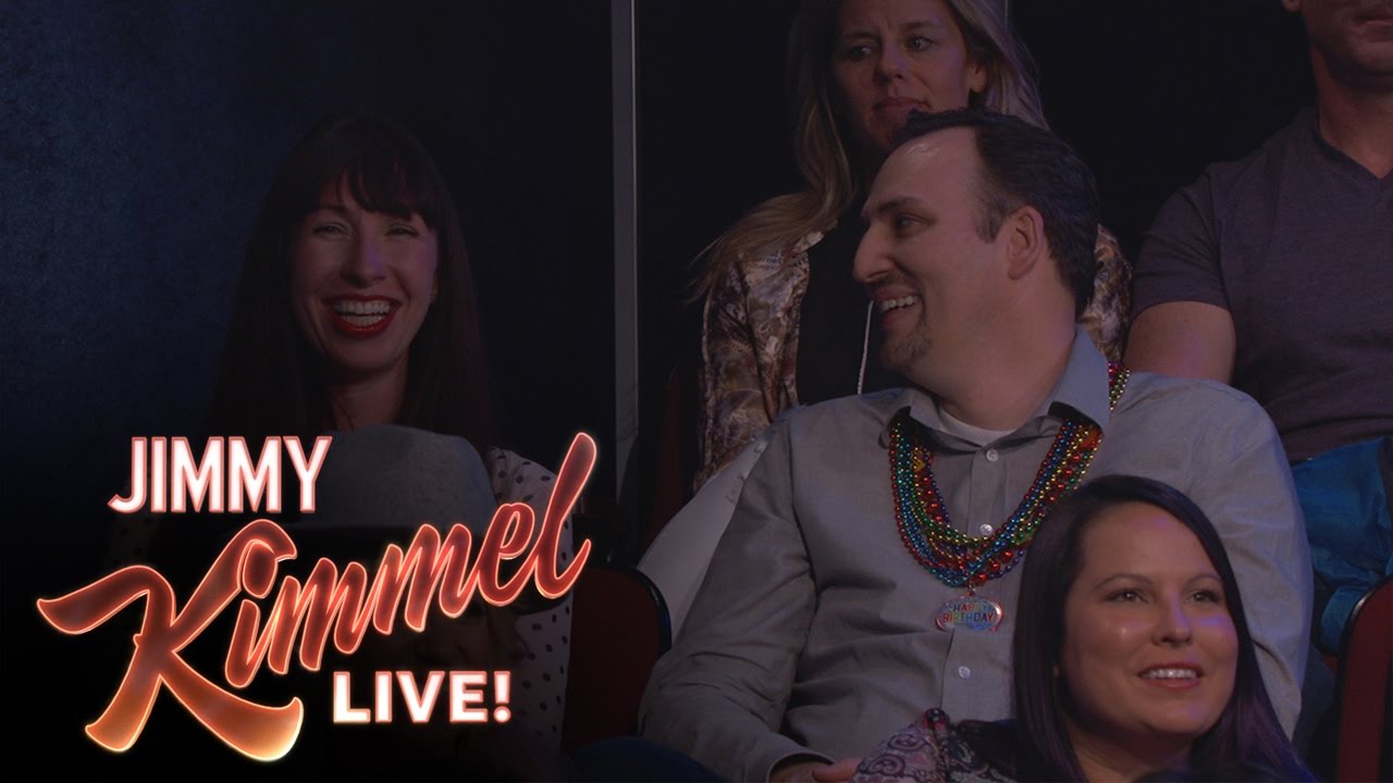 Behind the Scenes with Jimmy Kimmel & Audience (“Just Friends”) - YouTube