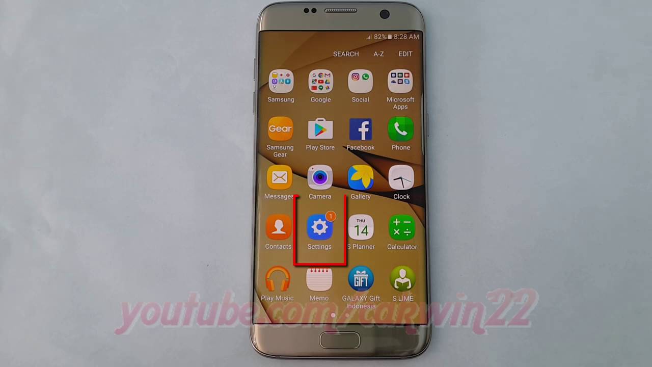 Samsung Galaxy S7 Edge : How to Turn on or Turn off Power Saving ...