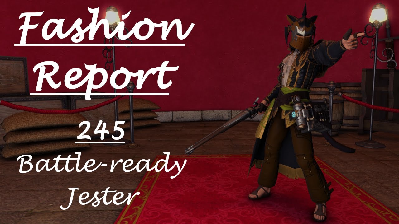 FFXIV - The Glamour Dresser - Fashion Report #245: Battle-ready Jester ...