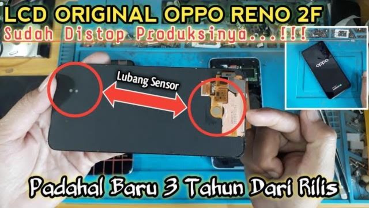 LCD OPPO RENO 2F ORIGINAL FINGER PRINT STOP PRODUKSI...!!! - YouTube