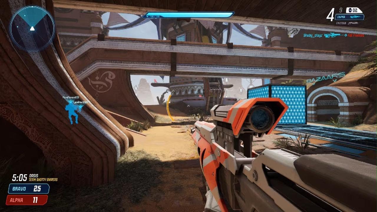 Sick splitgate no scope headshot - YouTube