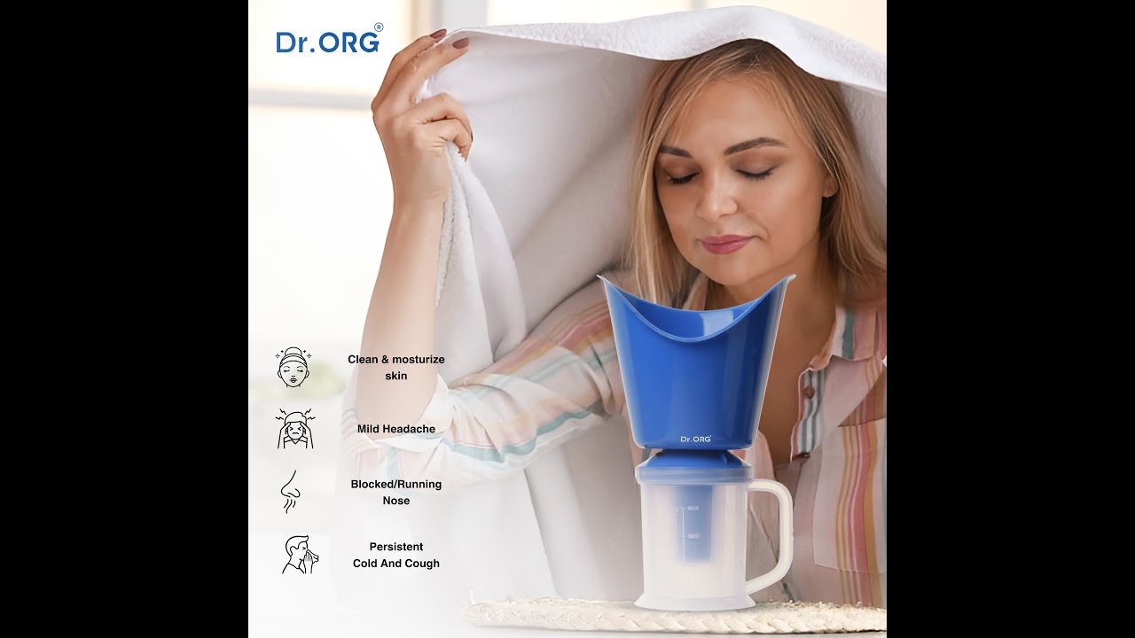 ORG V-01 3 in 1 steamer for cold and cough, vaporizer steamer for cough ...