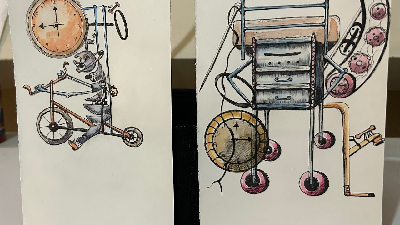 HOW TO DRAW INTUITIVELY #penandinkart #artdrawing - YouTube