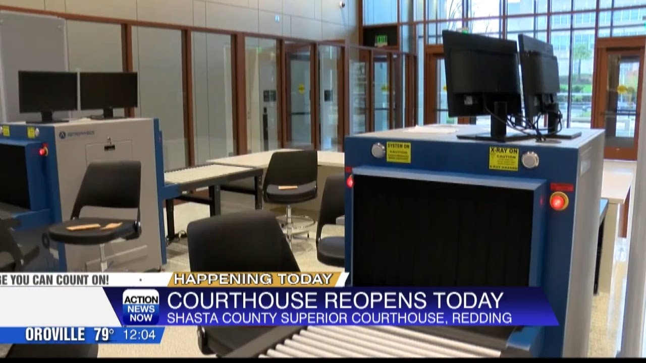 Shasta County Courthouse reopens after crews repair flooding damage to ...
