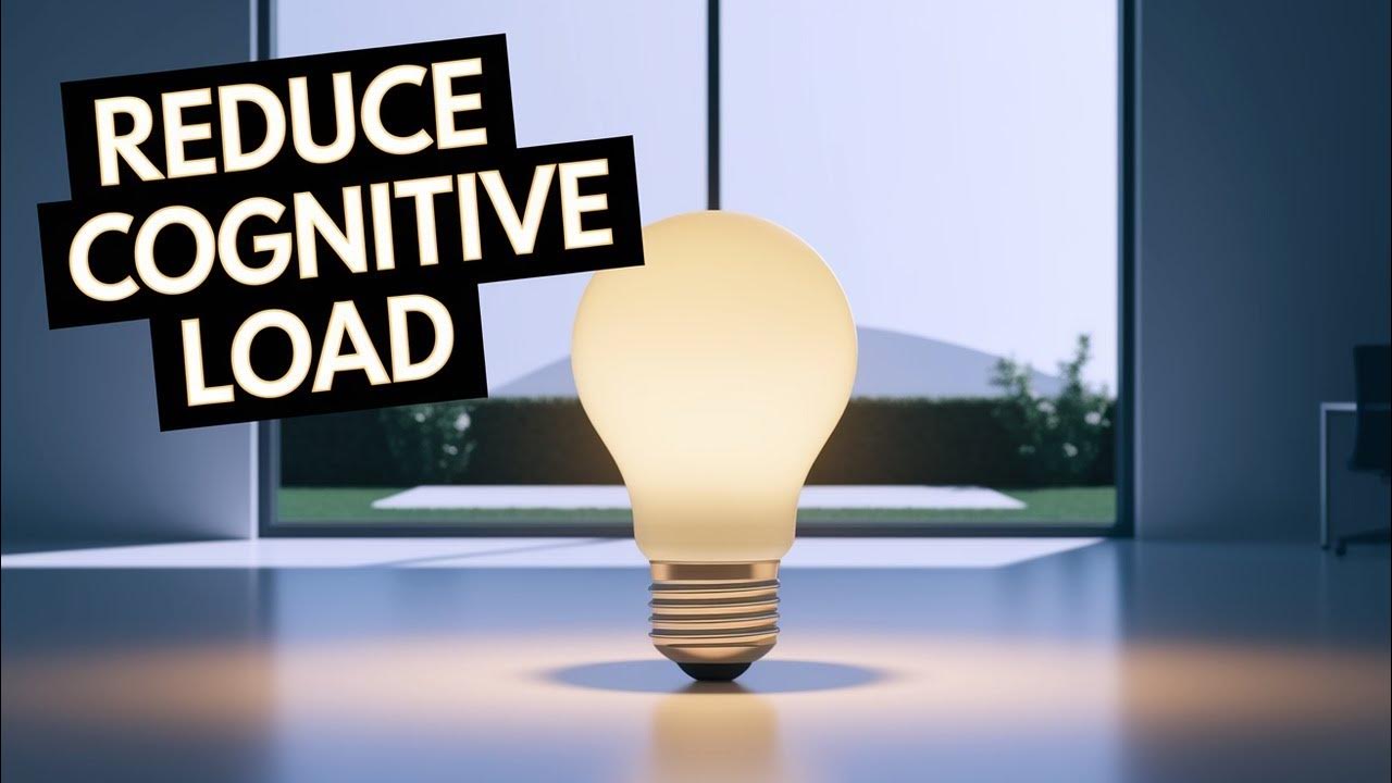 Reducing Cognitive Load #CognitiveLoad #FirstResponders #Efficiency ...