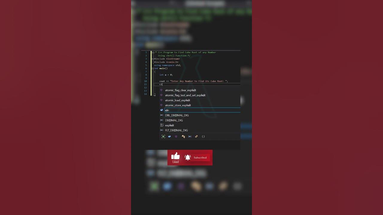 20 Cpp Cbrt Function In C Programming Language C Predefined Functions Shorts Youtube