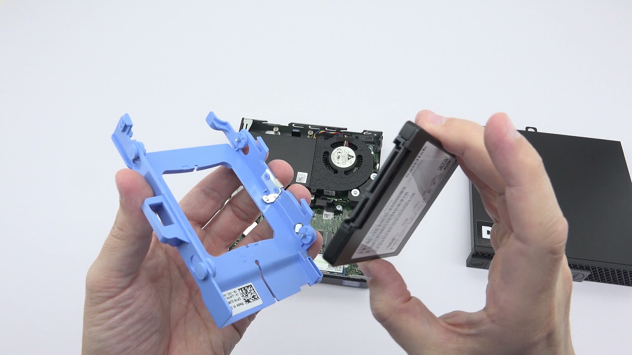 How to install SSD on DELL OptiPlex 7050 4K - YouTube