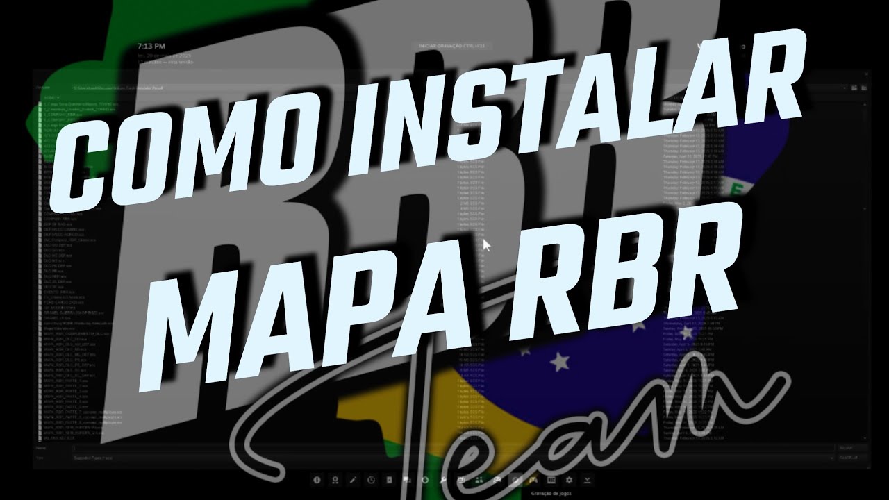 Como baixa e atualizar Mapa RBR versão 1.55 gerfocenow - YouTube