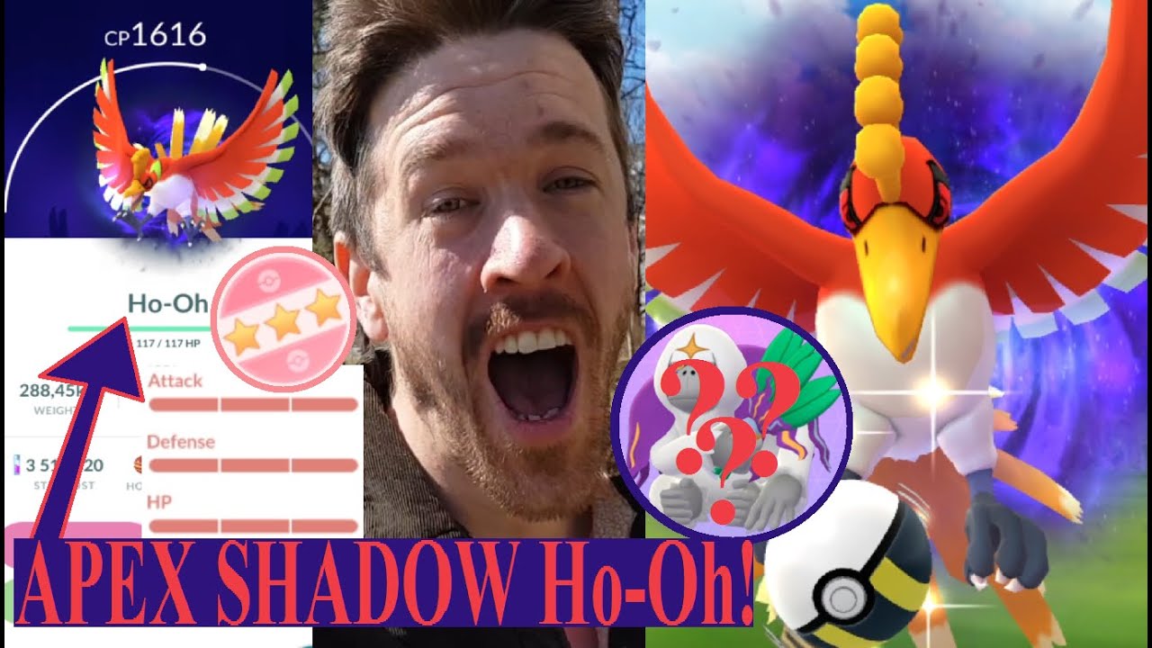 Johans Pokemon GO | FÅR APEX SHADOW HO-OH! + FLER SJUKA POKÉMON = 100% ...