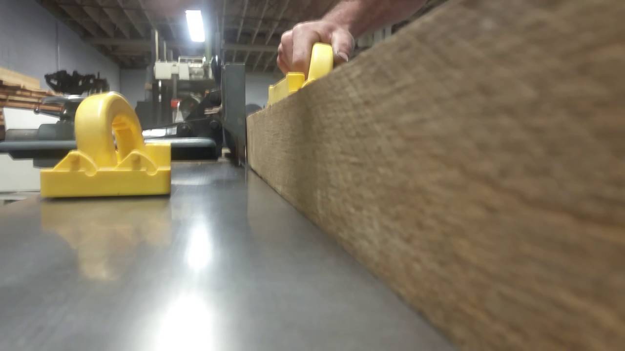 Wadkin RZ jointer - YouTube