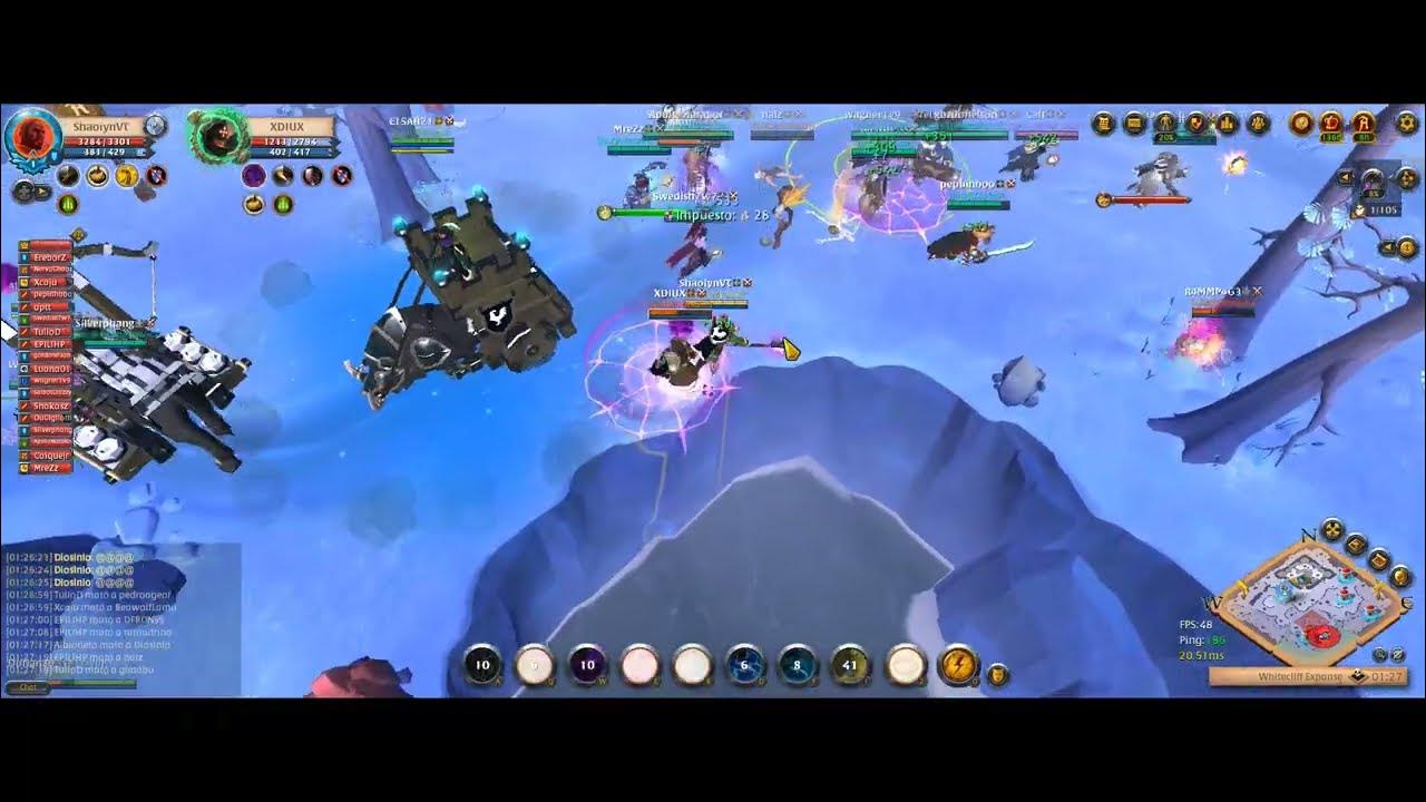 ALBION ONLINE / ROAMING+ZVZ / Only Basic / heavy mace - grailseeker POV - YouTube