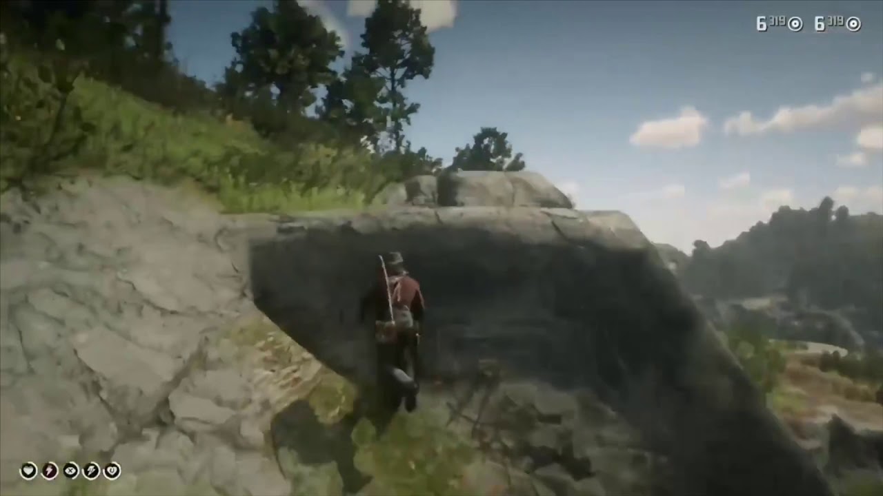 Arthur Morgan Falling Very Gently - YouTube